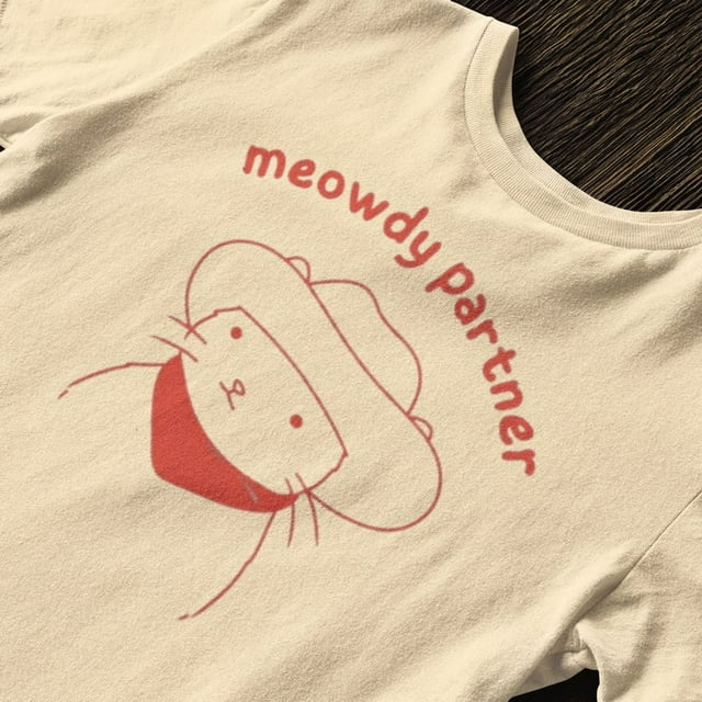 meowdy partner T-Shirt | Cat Lover Hoodie | Funny Meme Sweatshirt ... meowdy partner T-Shirt | Cat Lover Hoodie | Funny Meme Sweatshirt ...