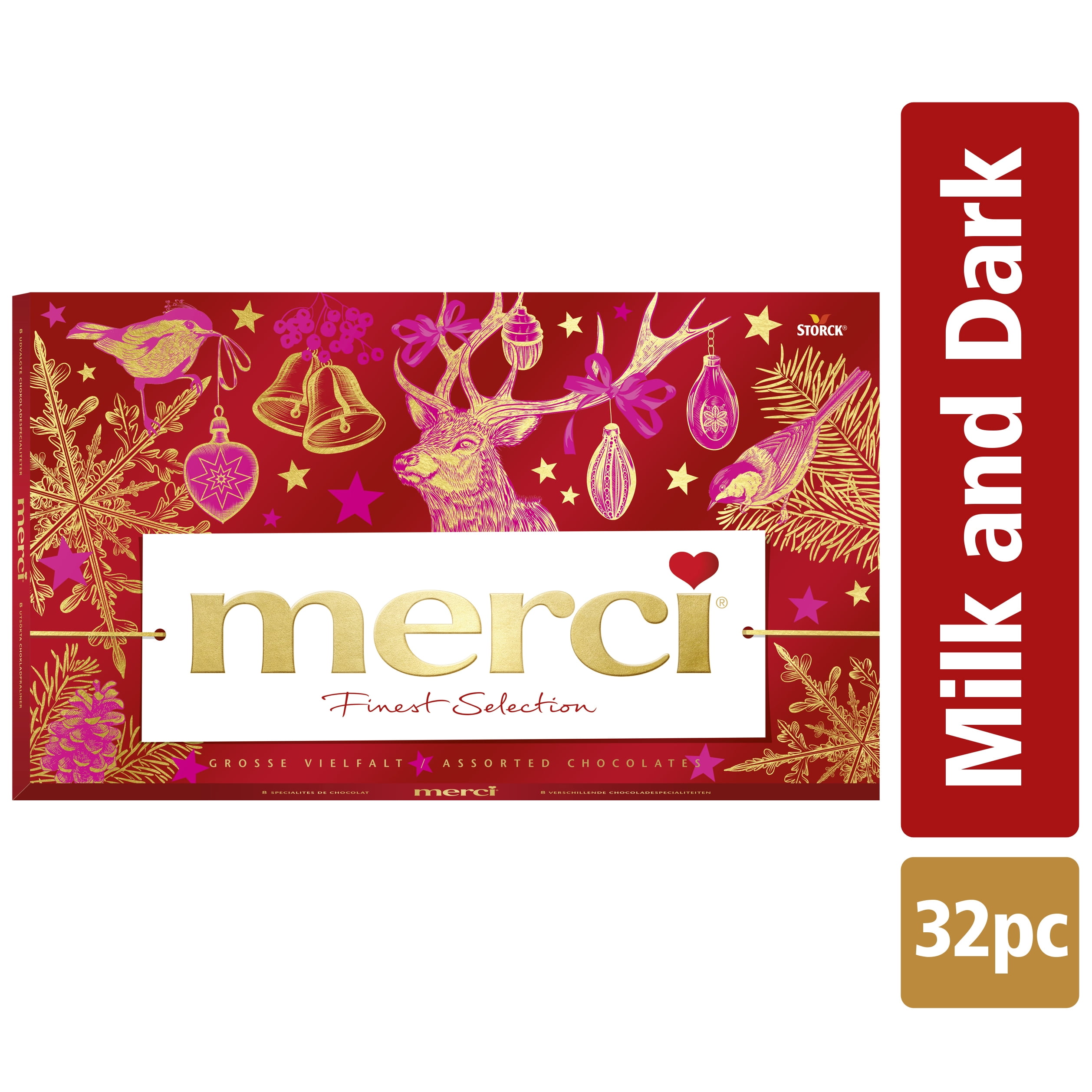 Merci Finest Selection of European Chocolates, Assorted Flavors ...