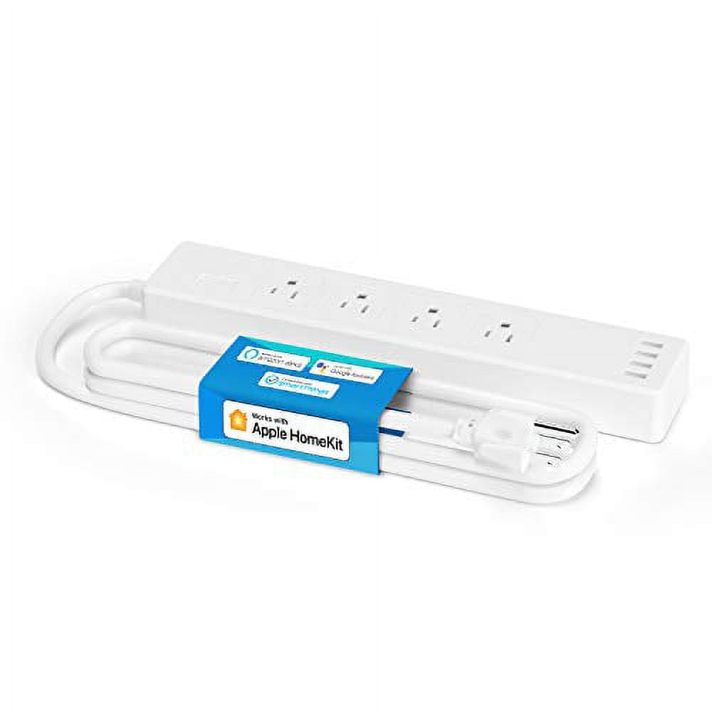 meross Smart Power Strip Compatible with Apple HomeKit, Siri, Alexa ...