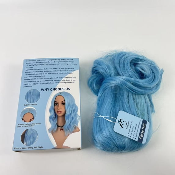 merrycasa False hair,super mini knots 28 inch Fashion Wigs Long Wavy ...