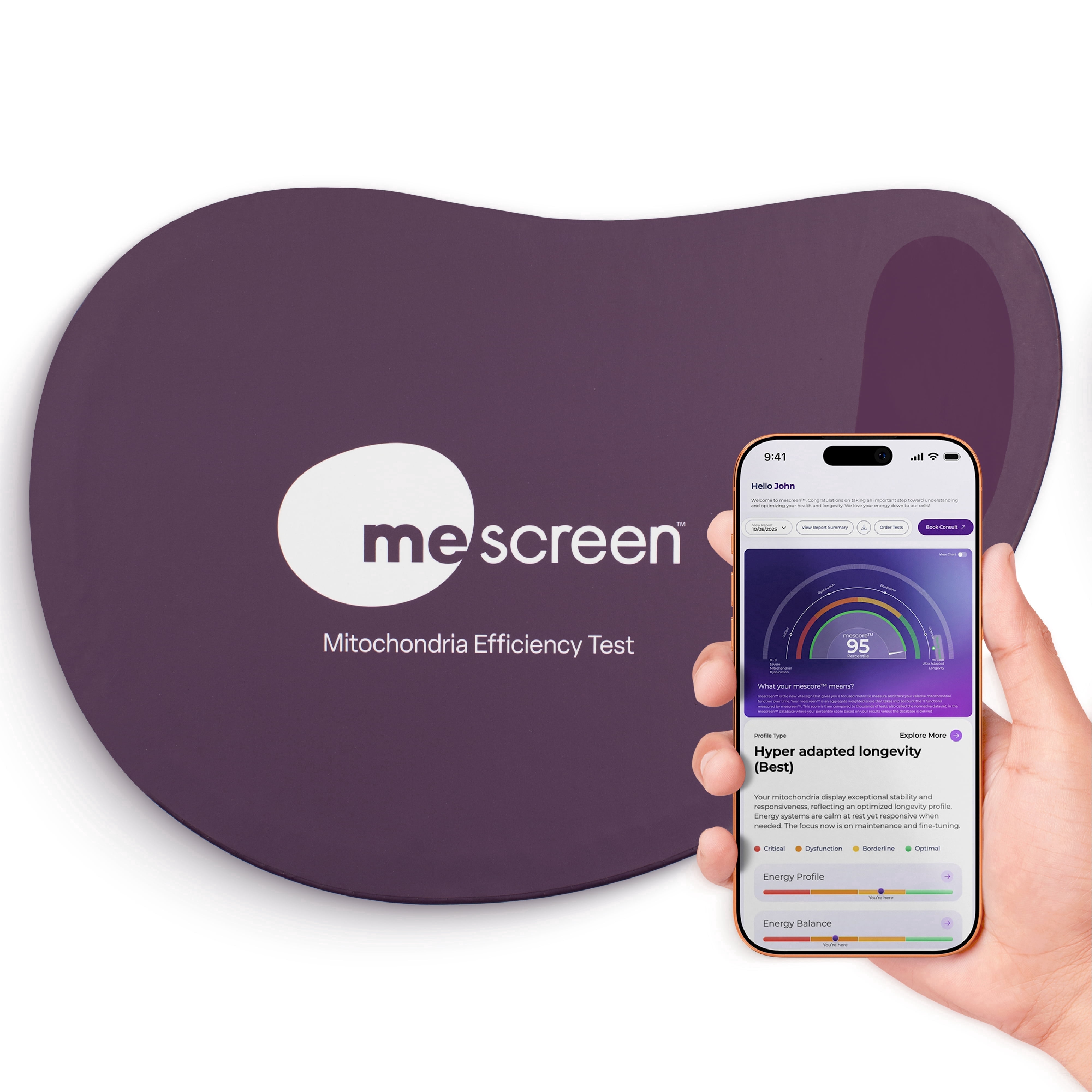 mescreen™ Mitochondrial Function Test | First at Home Mitochondrial ...