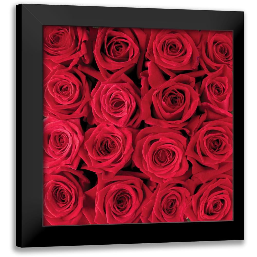 met Bloemen, Creatief 15x15 Black Modern Framed Museum Art Print Titled ...