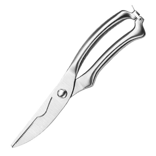 All metal Kitchen Shears.Heavy Duty Stainless Steel Poultry Shears For ...