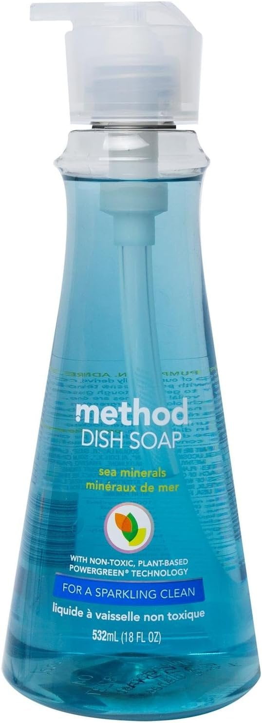 method Dish Soap Pump, Sea Minerals, 18 oz - Walmart.com
