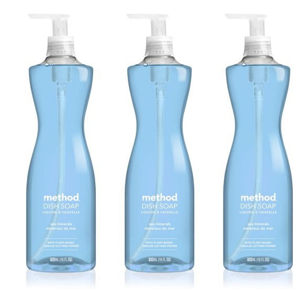 method Liquid Dish Soap, 18 Fluid Ounce, 3 Count - Walmart.com