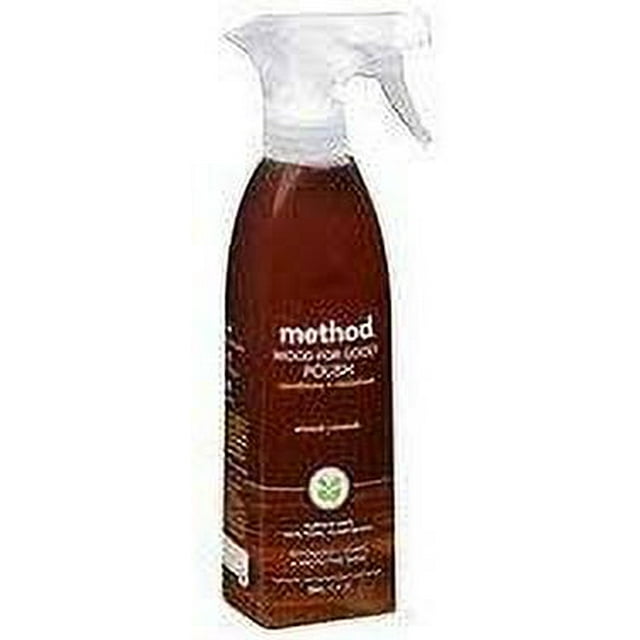 Method Natural Furniture Cleaner - Almond Scented Wood Polish, 12 fl oz ...