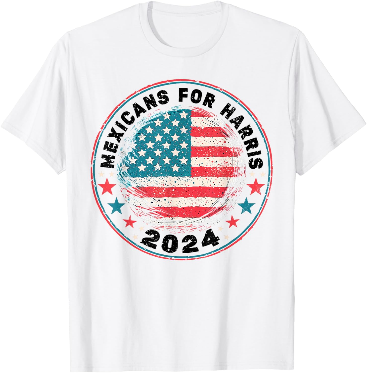 mexicans for Harris 2024 usa flag, Hispanic latinos T-Shirt - Walmart.com