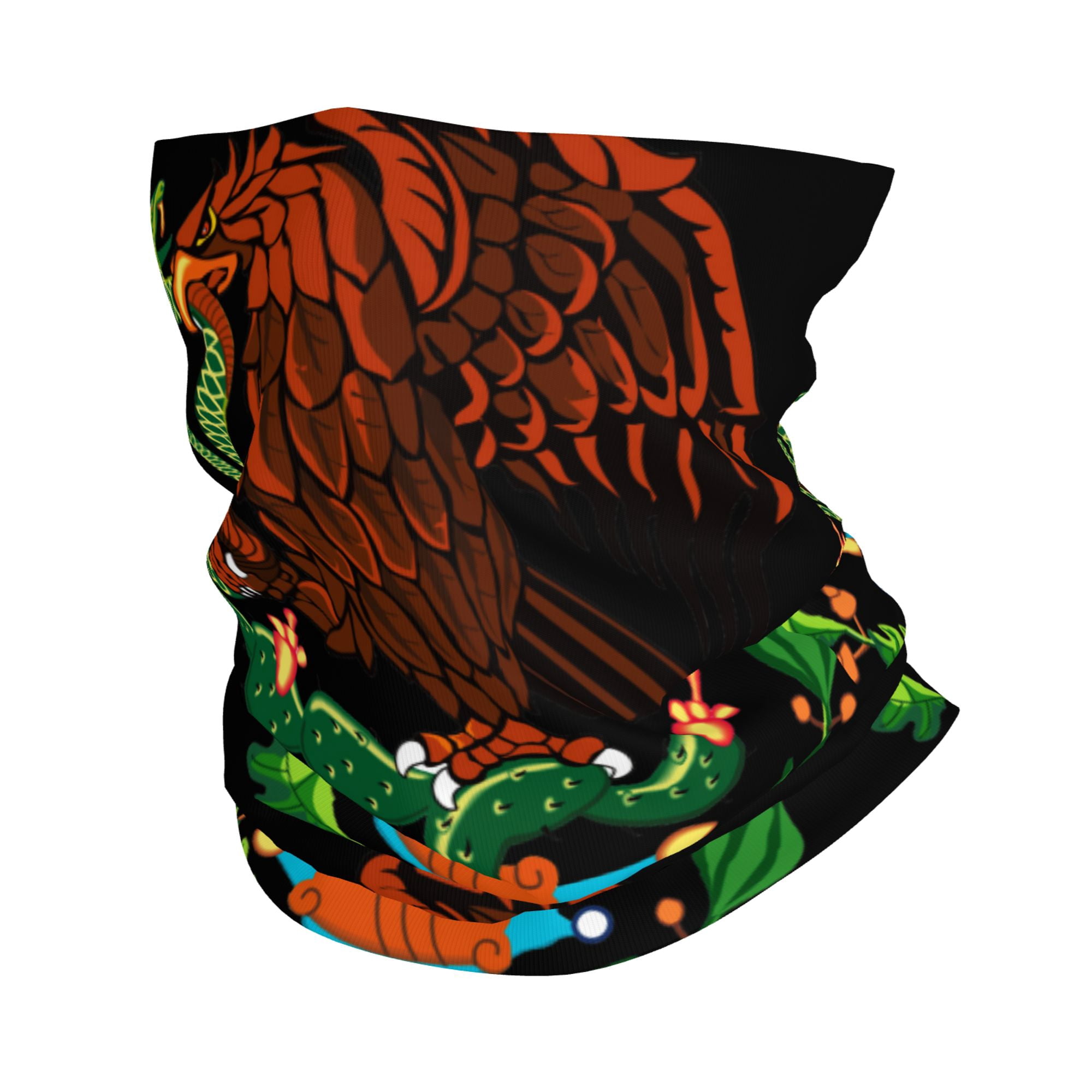 mexico-flag-the-eagle-and-snake -Bandana/Neck Gaiter/Headwrap- Magic ...
