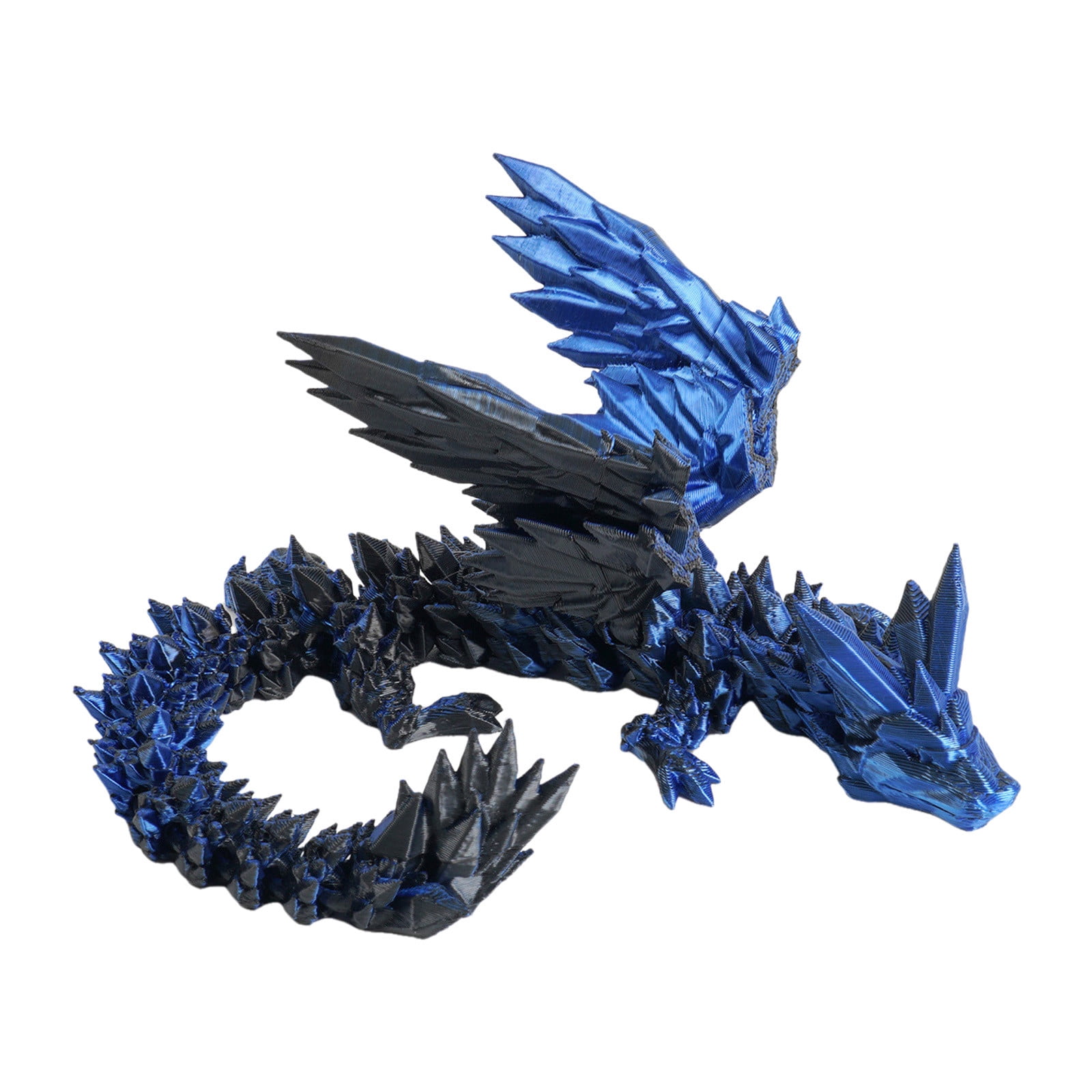 mfkdald Desktop Ornament 3D Printed Dragon With Wings, 3D Dragon ...
