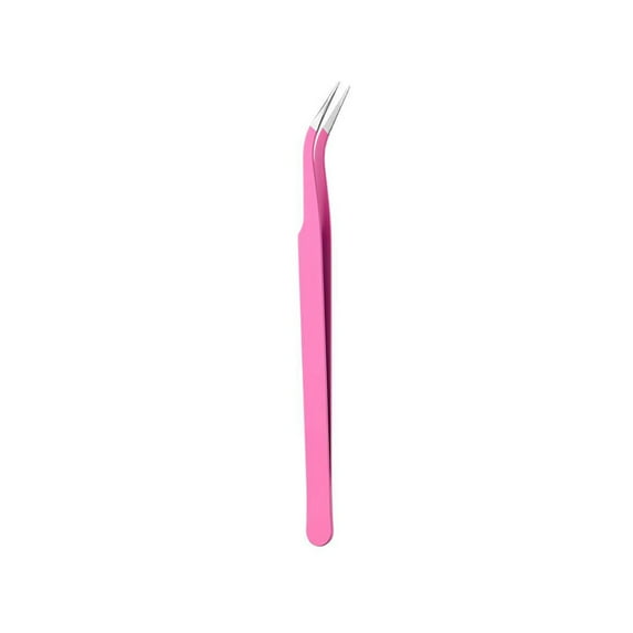 mfyjkho Curved Tip Precision Tweezers, Stainless Steel Electronics Tool ...