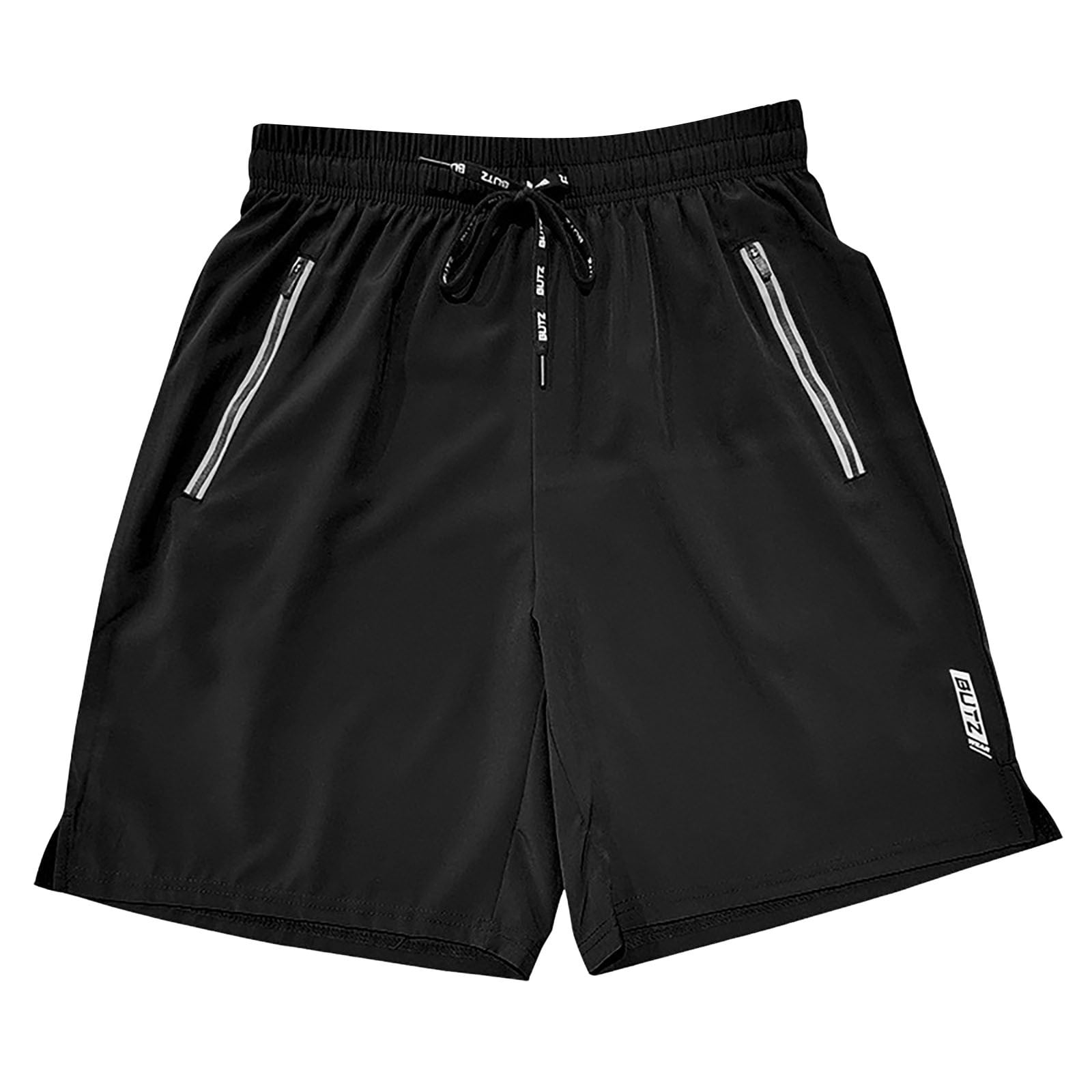 mgoYE Big and Tall Mens Swim Trunks with Compression Liner Swimsuit ...