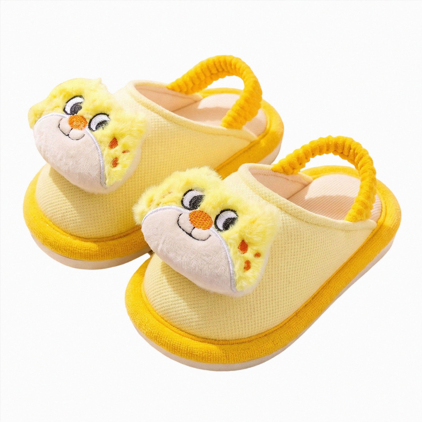 mgoYE Toddler Slippers Boys Girls House Shoes Cute Pattern Slip on ...