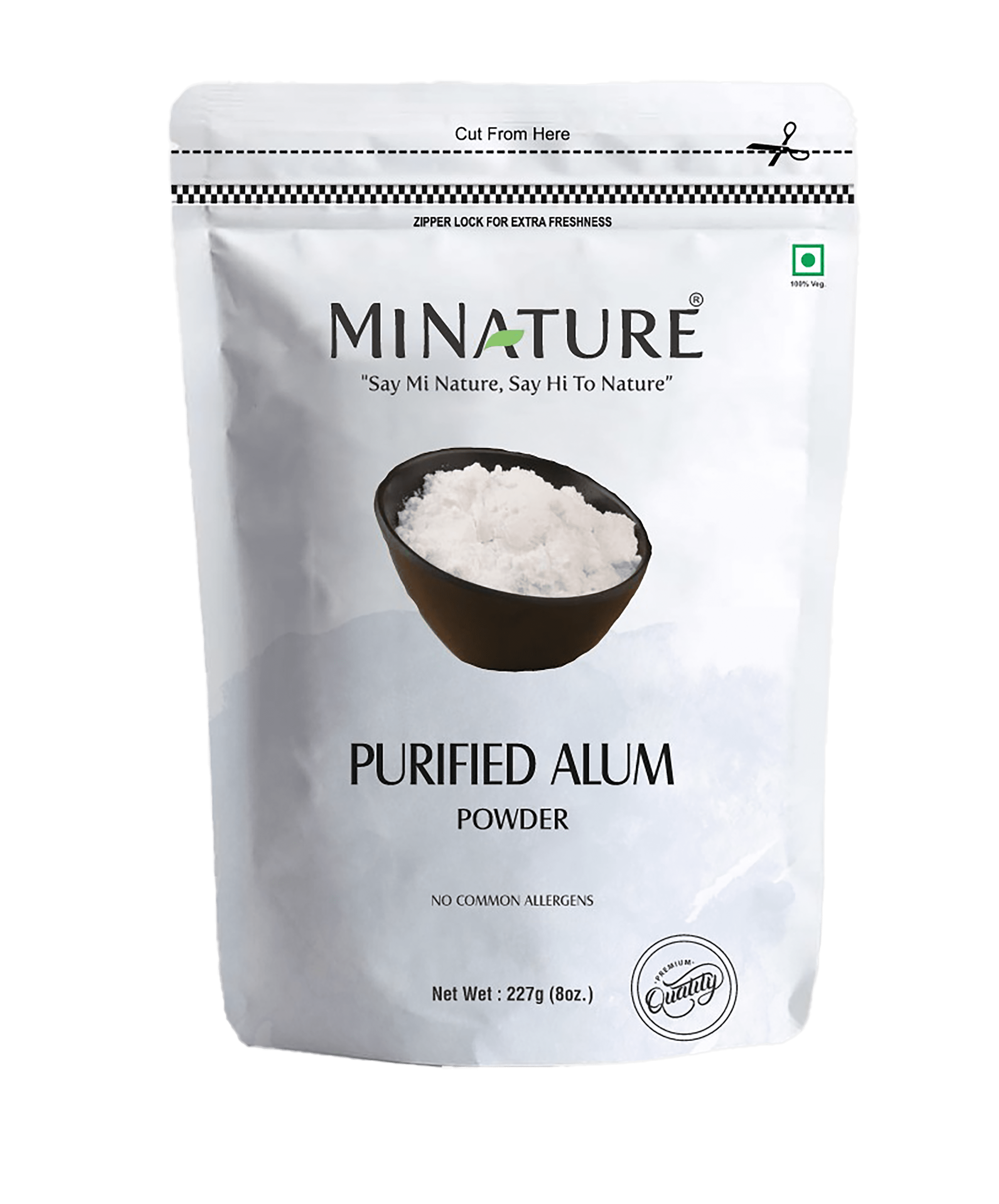 mi Nature Purified Fitkari Alum Powder (phitkari) | Water Purify | Pure ...