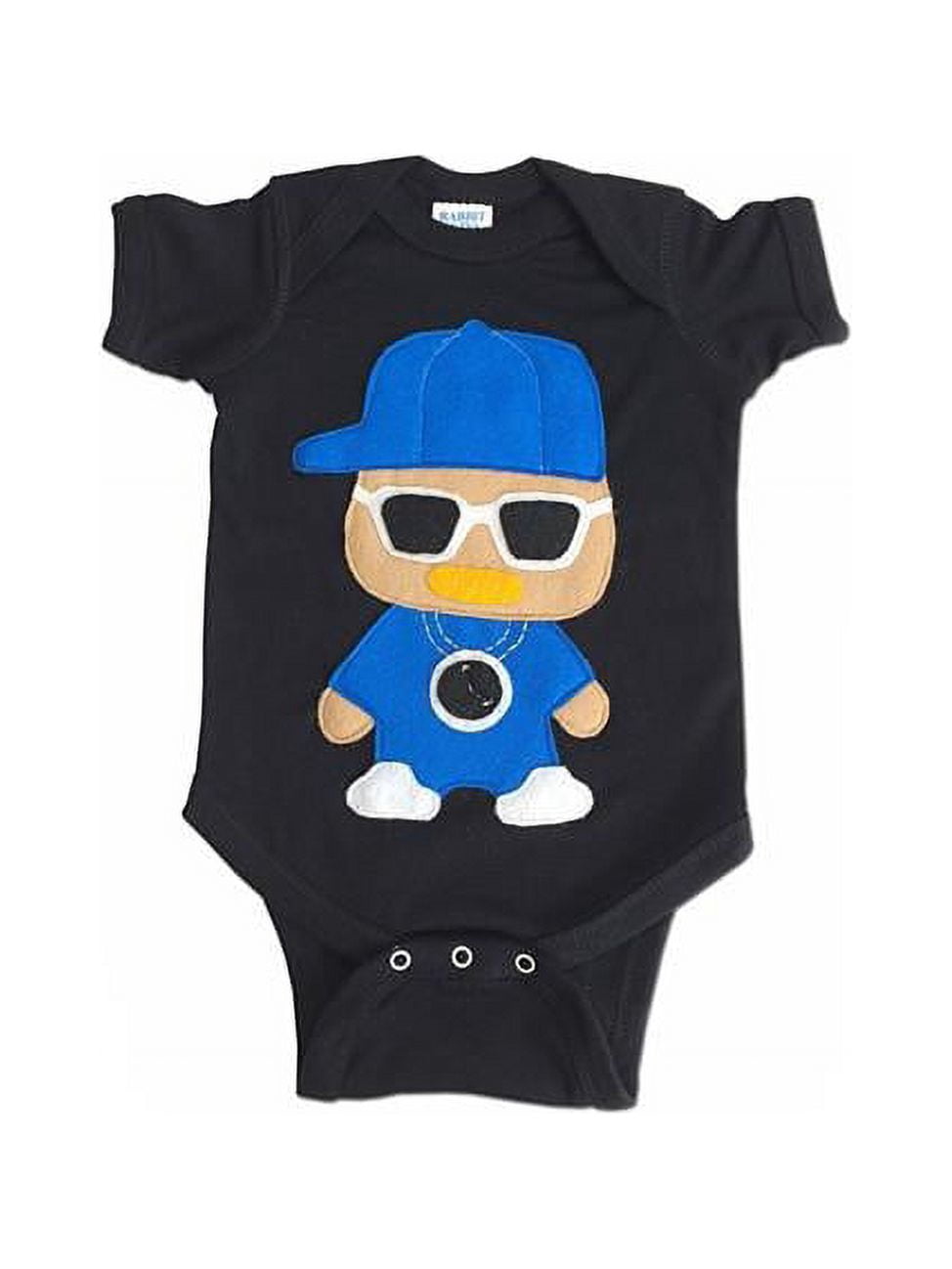 mi cielo 31423736-6m Hip Hop Onesie Rad Rapper Clock, 6 Months ...