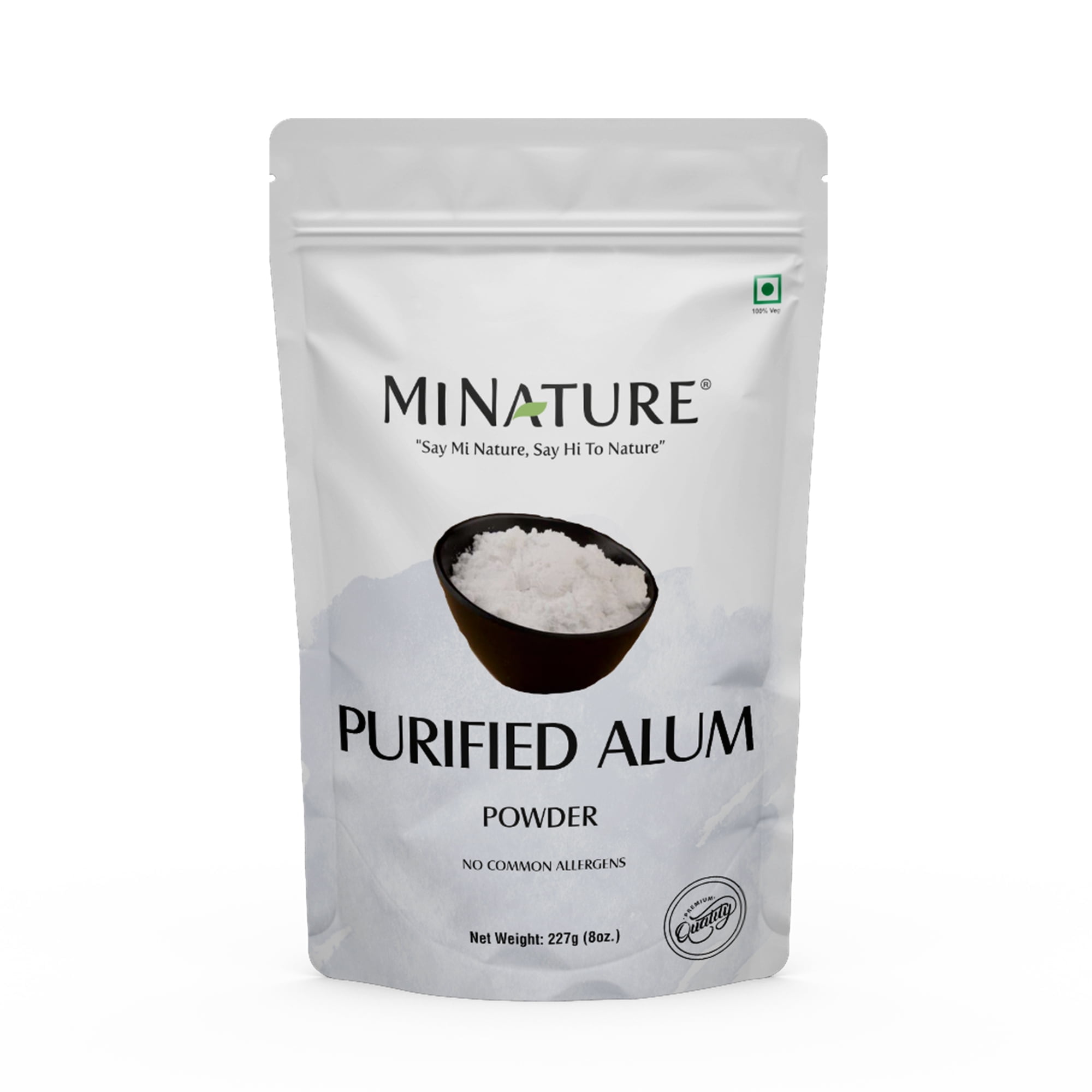 mi nature Alum Powder | Purified Alum/Fitkari (Phitkari))|227g(8oz ...