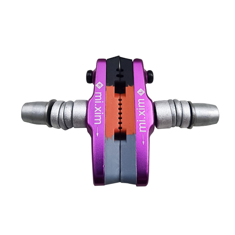 mi.xim 1 Pair Bike Brake Pads V-Brake Blocks with Hex Nut and Shims ...