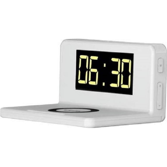miLINK ACWC-I72 LED Alarm Clock with Wireless Charger - Walmart.com
