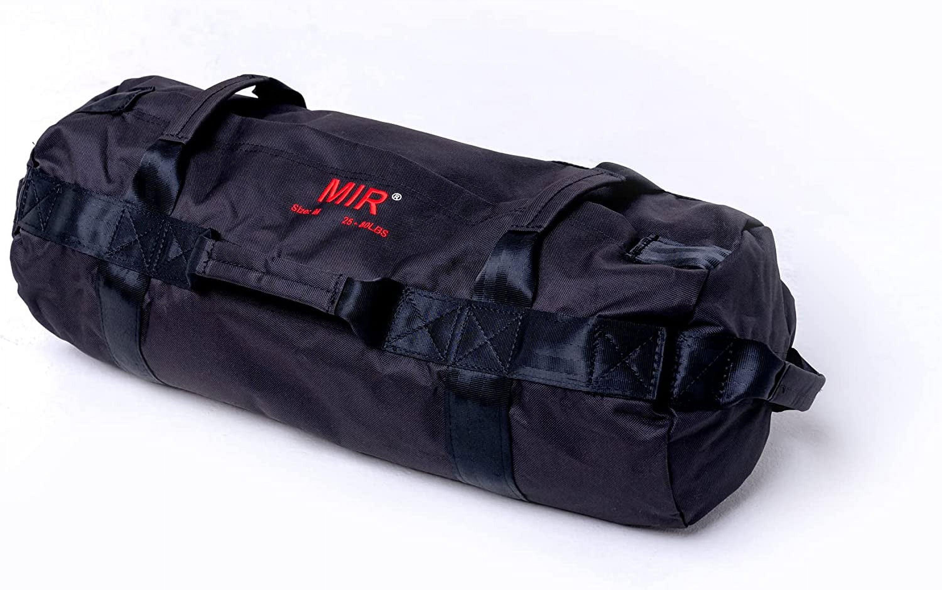 miR Workout Sandbag 10lbs-130lbs max Capacity, Adjustable Heavy Duty ...