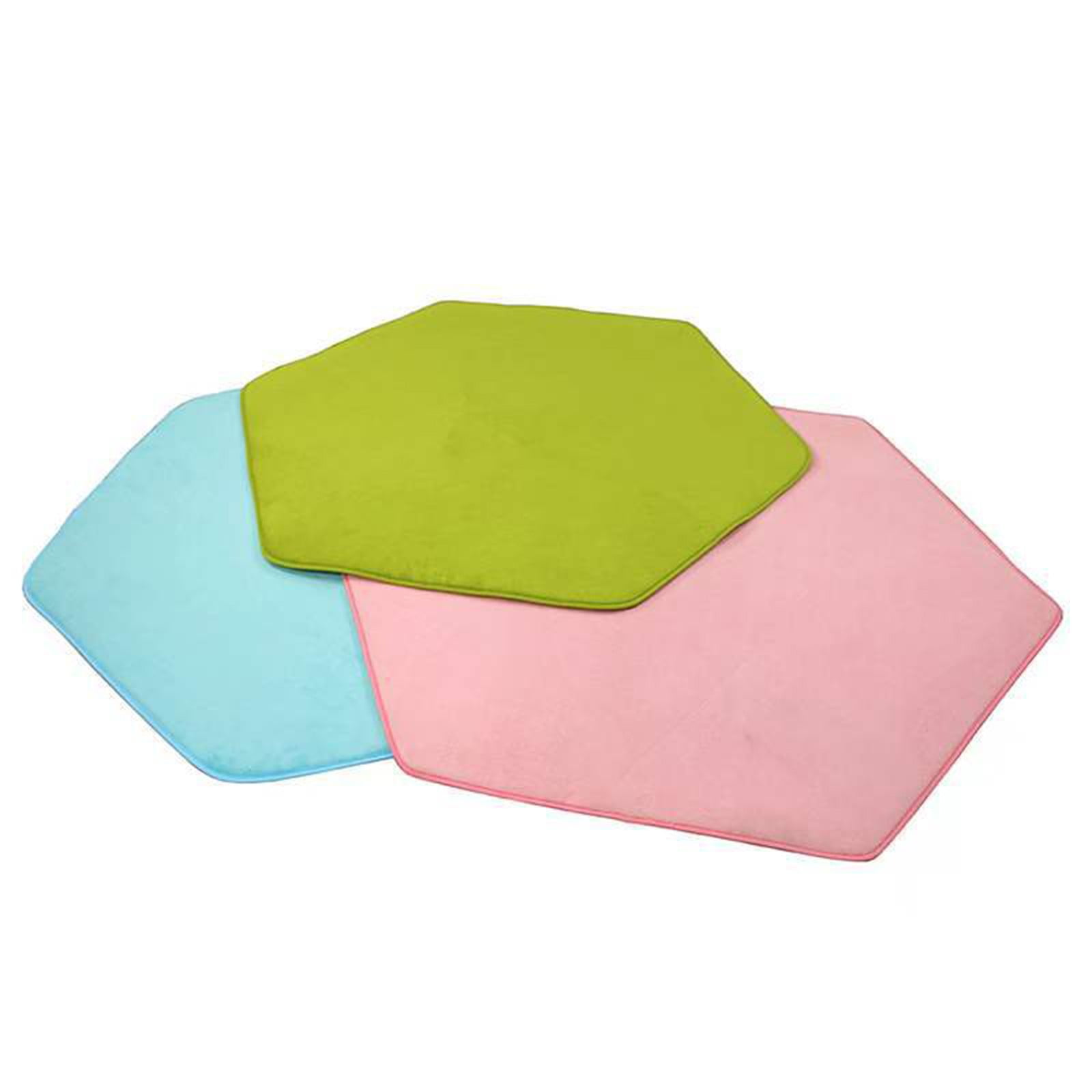 miaomiaocc Floor Mats Children's Hexagonal Princess Tent With Velvet ...