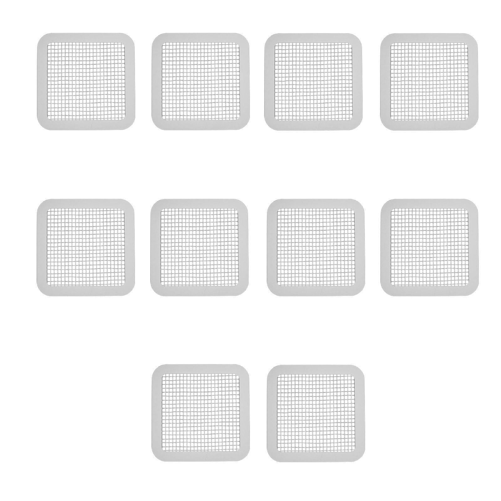 Miaomiaoke 10 Pcs Disposable Hair Catchers For Shower Drain Hair