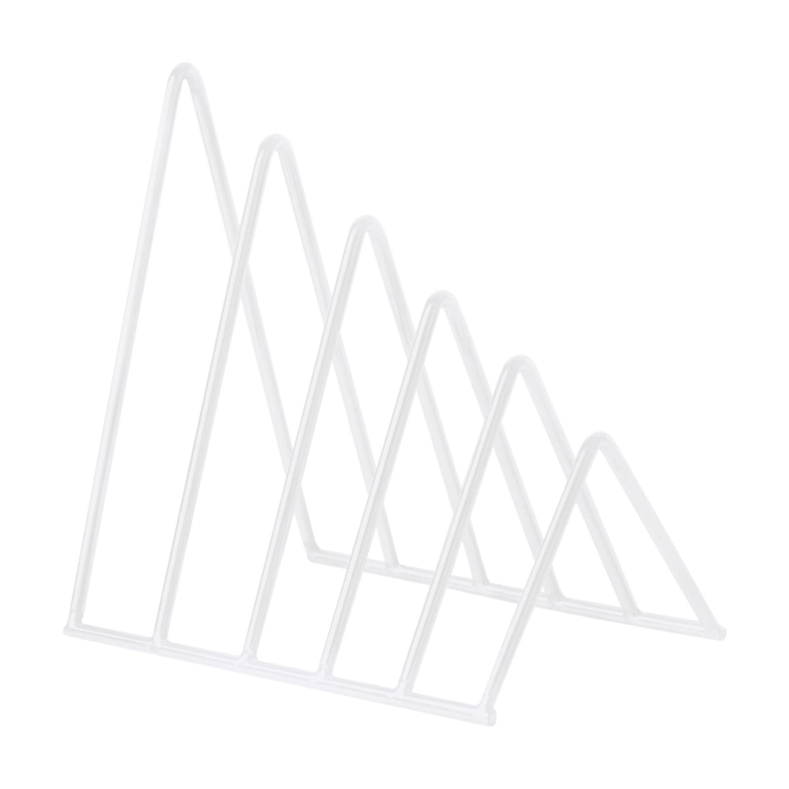 miaomiaoke File Organizer, Triangle Iron Desktop Storage Book Rack, for ...