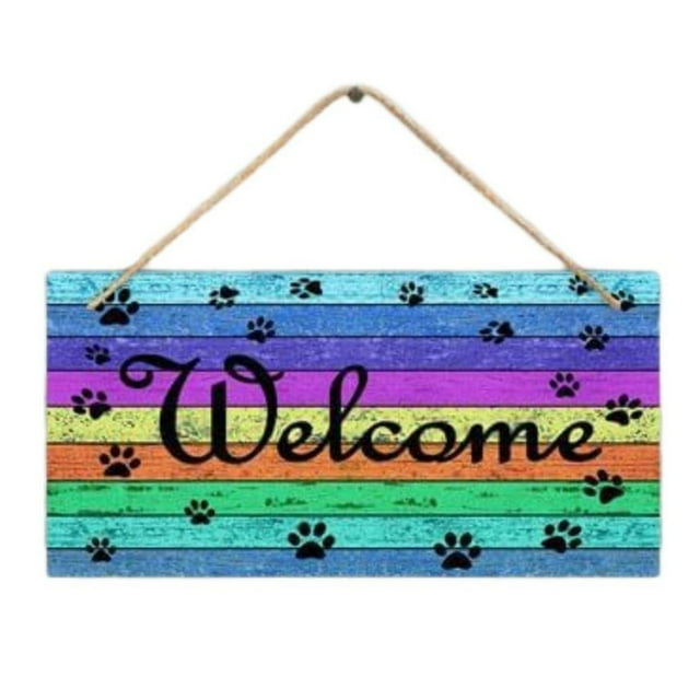 miaomiaoke New Wood Welcome Sign Colorful Countrystyle Welcome Sign ... miaomiaoke New Wood Welcome Sign Colorful Countrystyle Welcome Sign ...