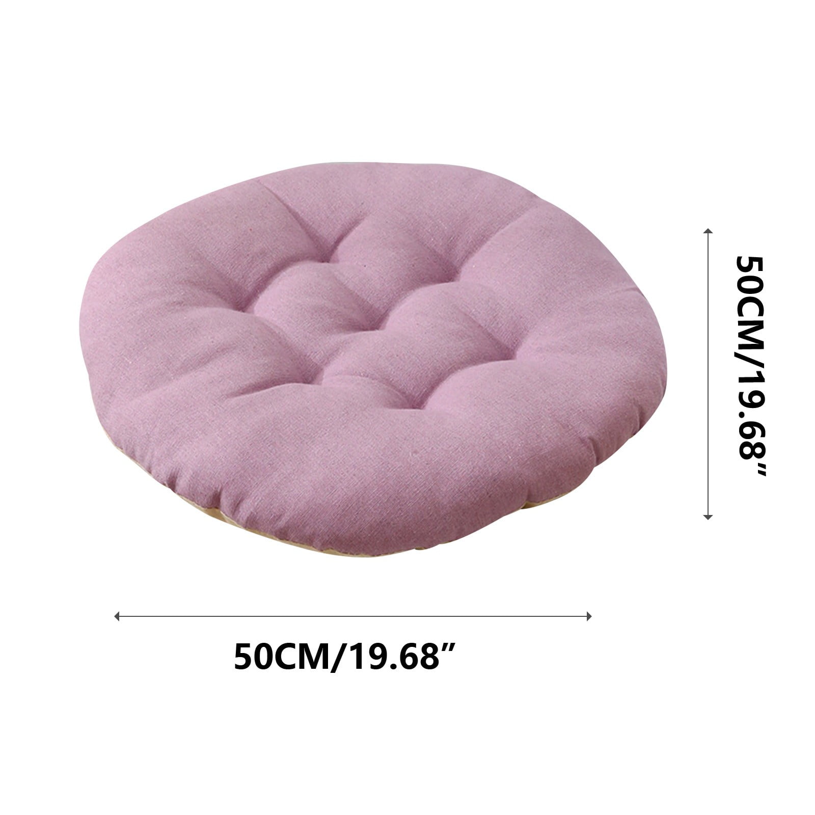 miaomiaoke Round Chair Cushions Memory Foam Circular Dining Room Chair ...