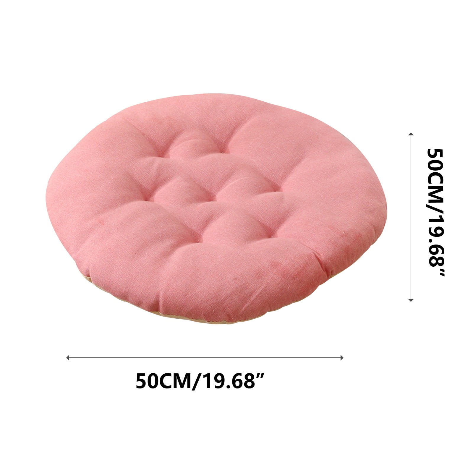 miaomiaoke Round Chair Cushions Memory Foam Circular Dining Room Chair ...