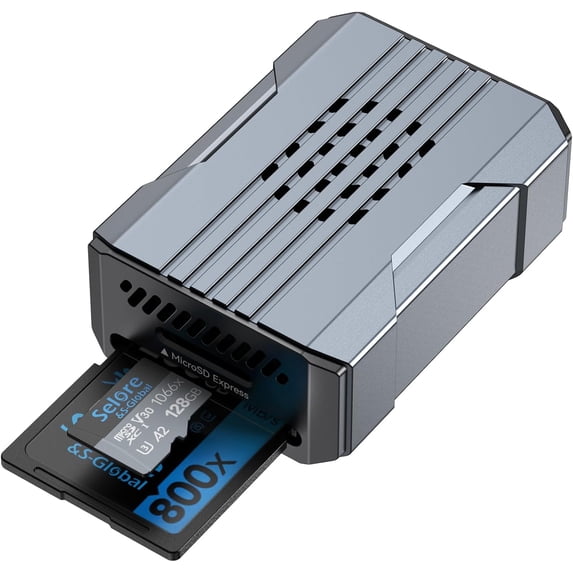 microSD Express 880MB/s Read, Selore High Speed SD USB-C&USB-A, Dual ...