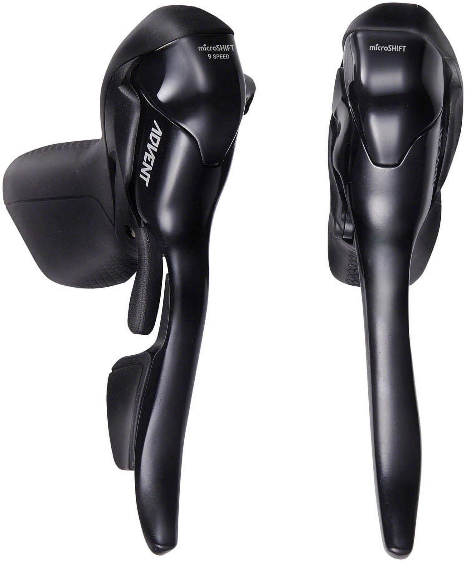 MicroSHIFT ADVENT Drop Bar Shifter Lever, 1x9 Speed Black, External ...