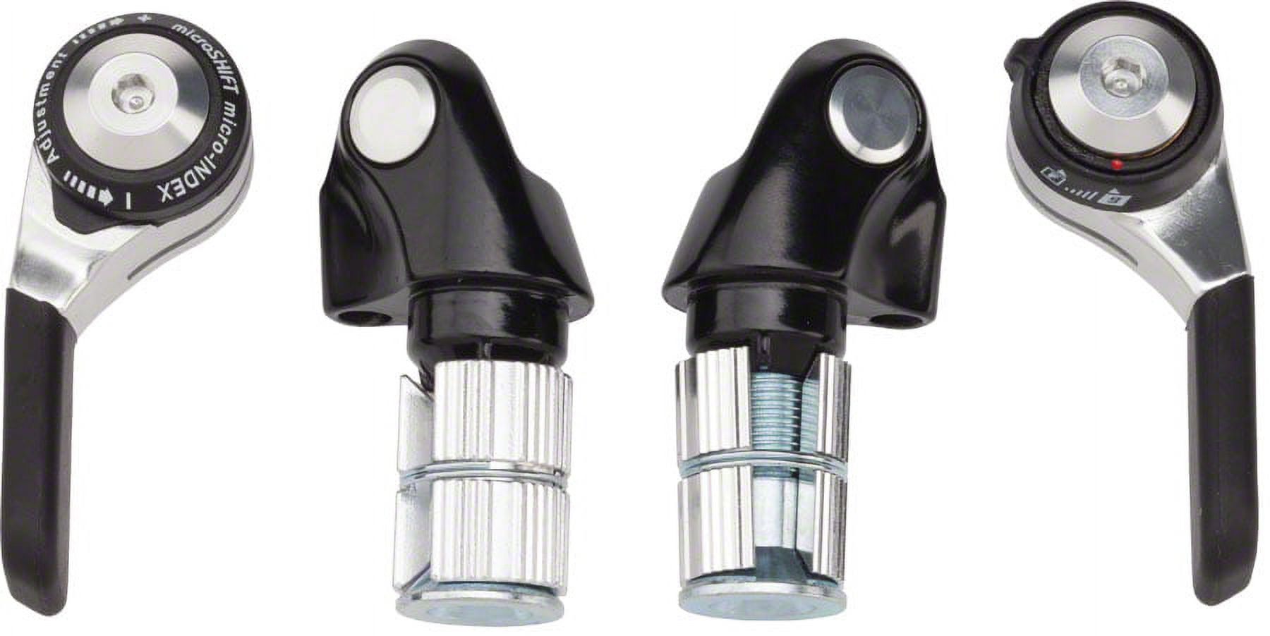 microSHIFT Bar End Shifter Set 9-Speed Road Double / Triple Shimano ...
