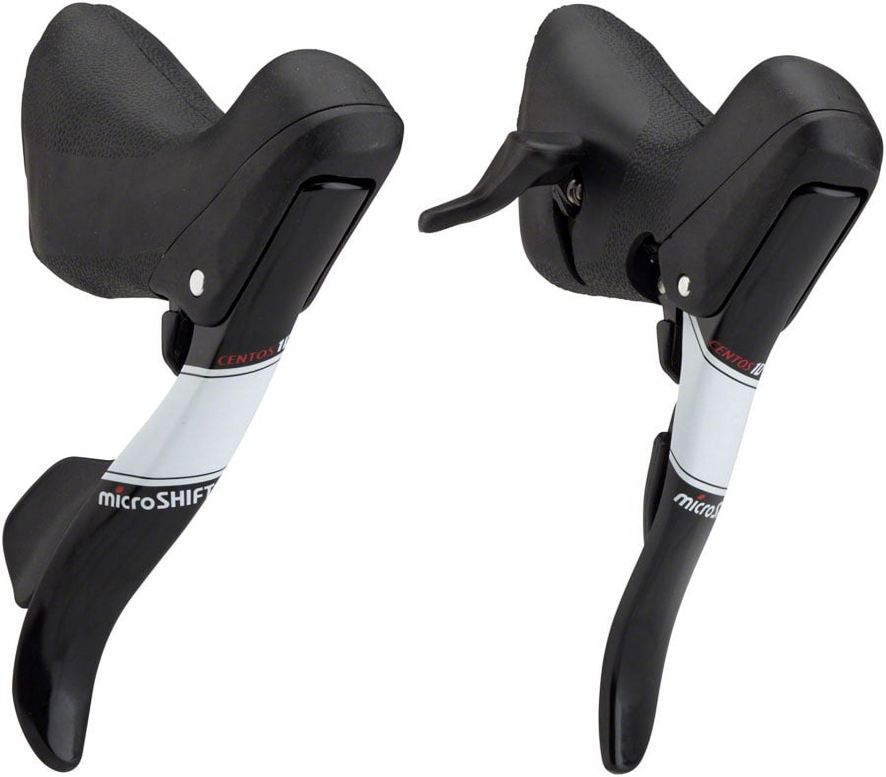 microSHIFT Centos Drop Bar Shift Lever Set 2 x 11-Speed, Compatible ...