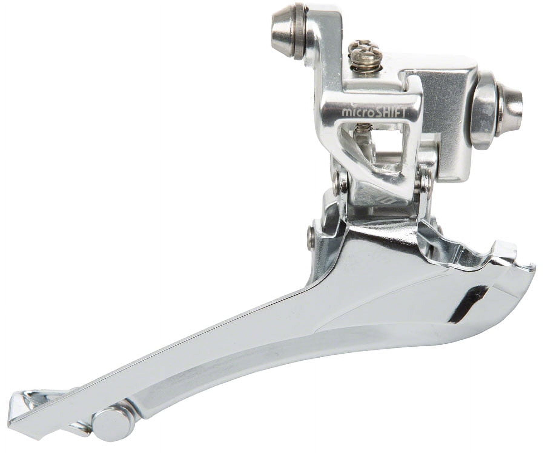microSHIFT R10 Front Derailleur - 10-Speed, Double, 56T Max, Braze-on ...