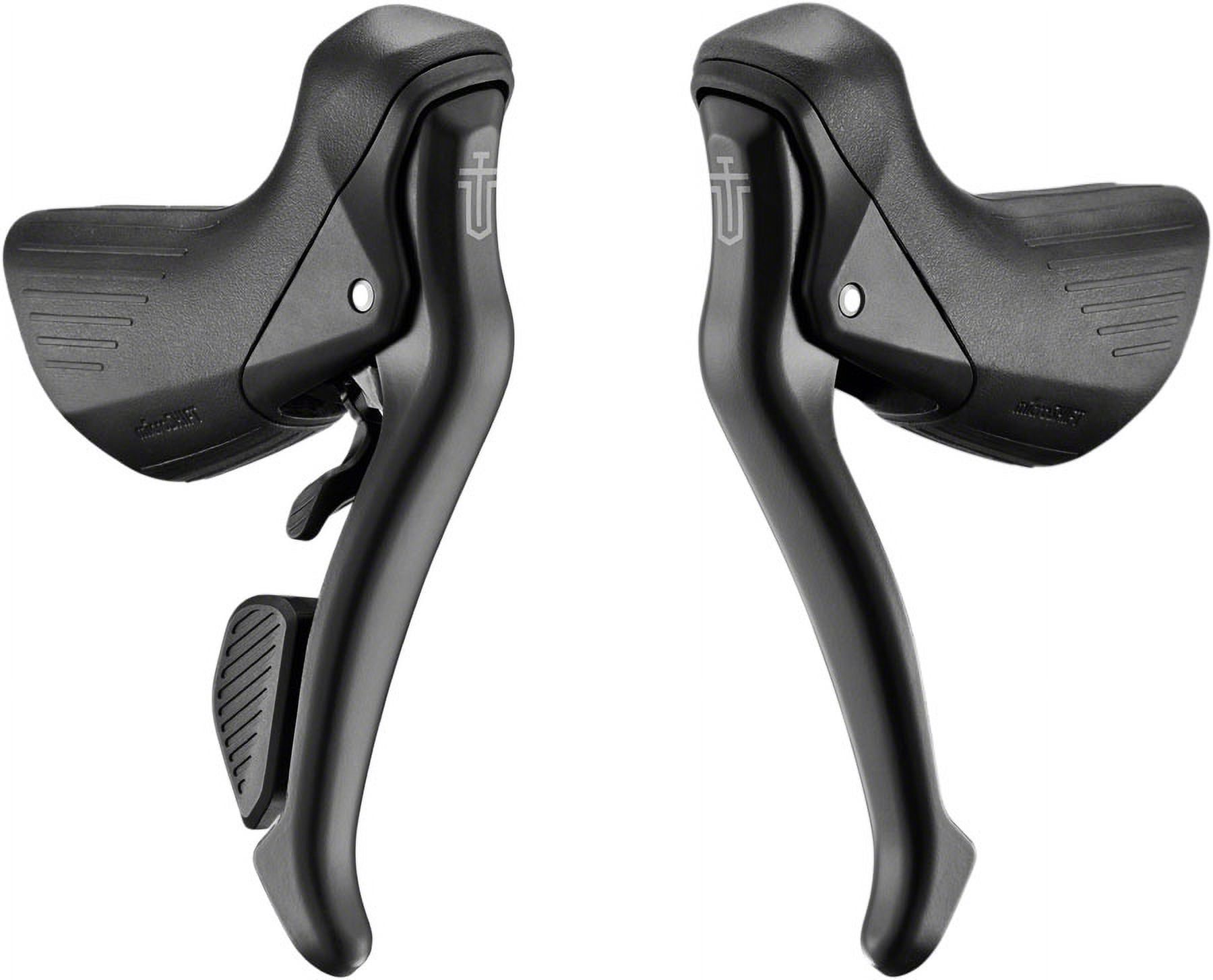 microSHIFT Sword Black Drop Bar Shifter/Brake Lever Set - 1 x 9-Speed ...