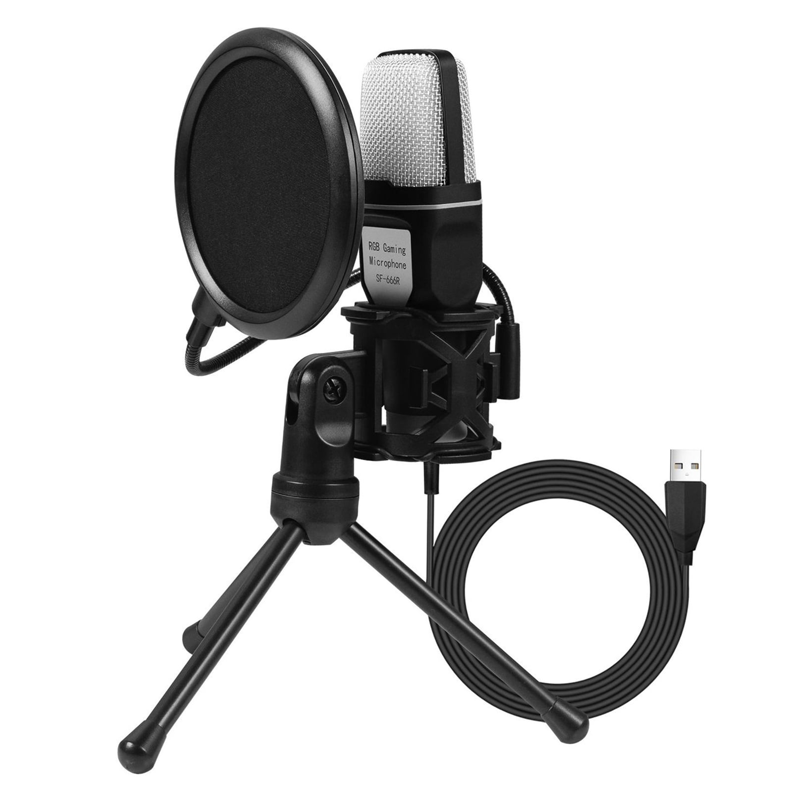 microphone,Red Condenser Usb Computer Video Mic And Net Red Condenser ...