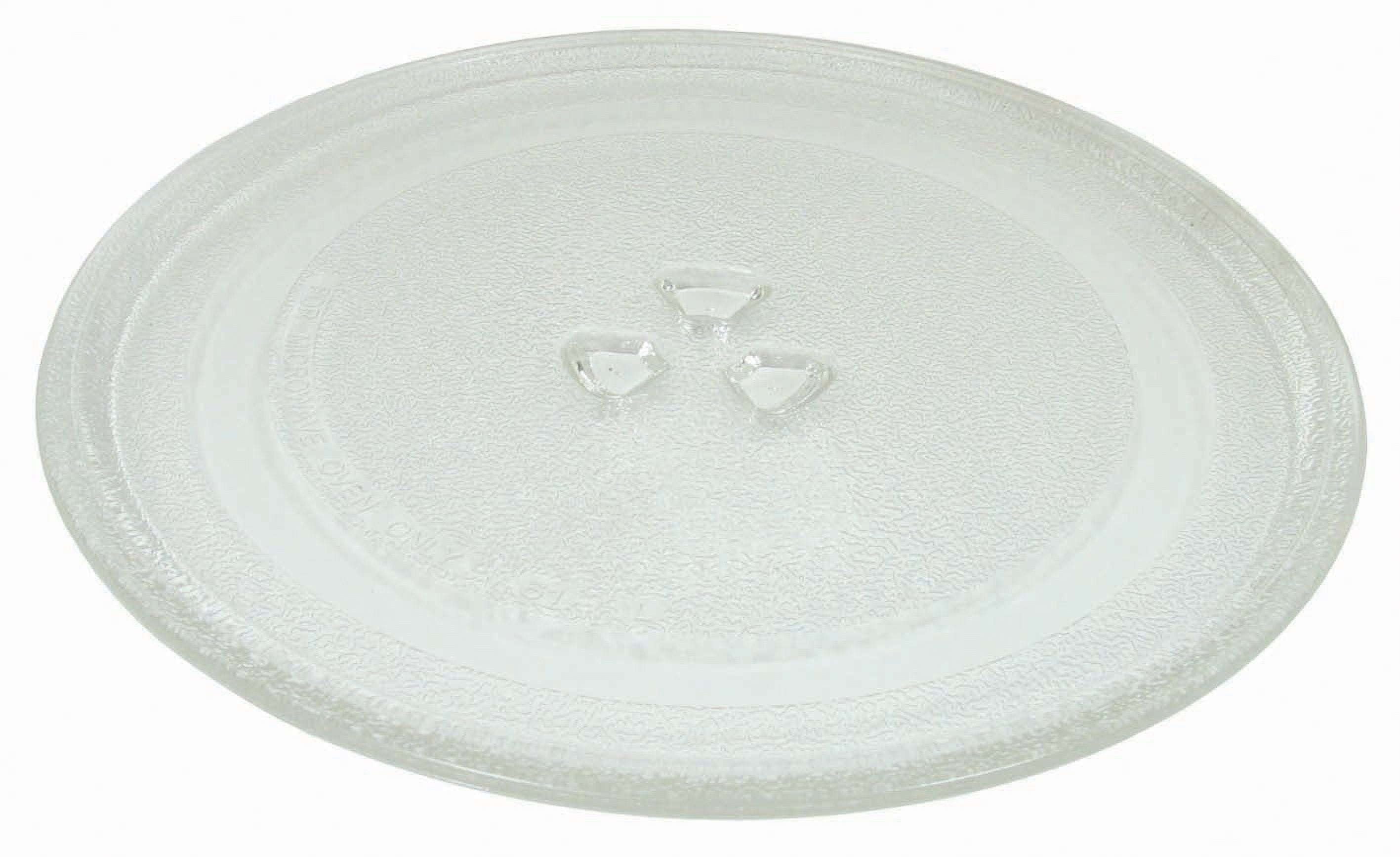 4 Your Home Microwave Glass Turntable Plate 9.5 Inch, 245mm Fits ...