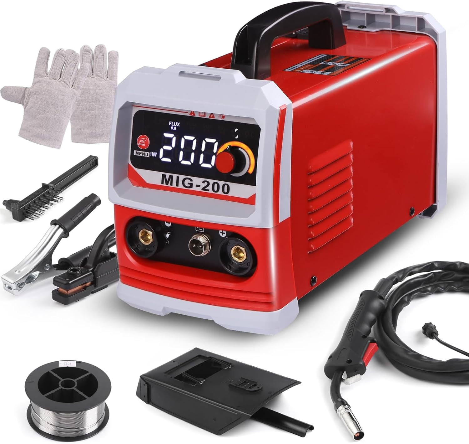 mig200 portable welding machine, flux mig/lift tig/mma 3-in-1 ...