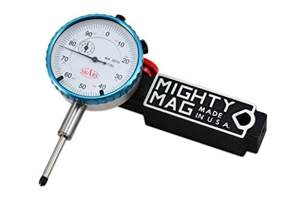 mighty mag 400-1 magnetic indicator base with 1inches dial indicator ...