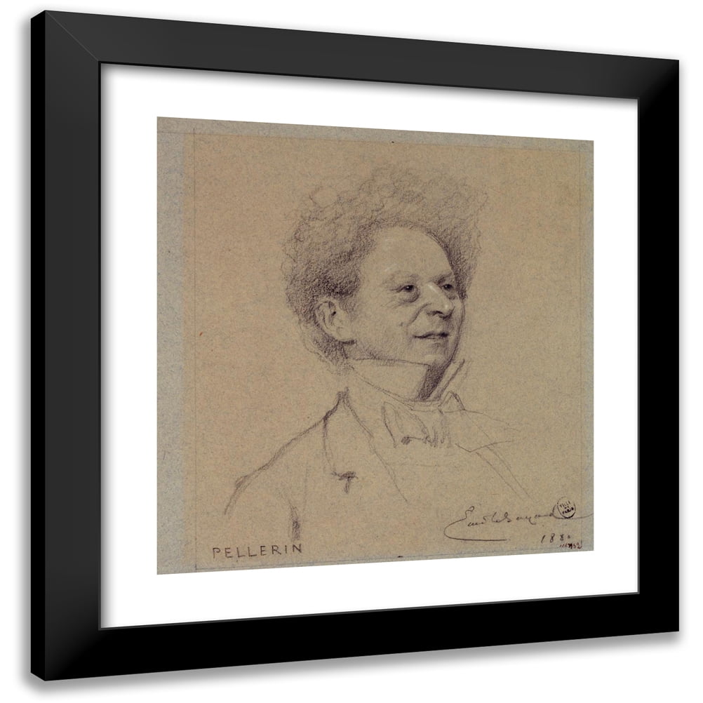 Émile-Antoine Bayard 12x13 Black Modern Framed Museum Art Print Titled ...