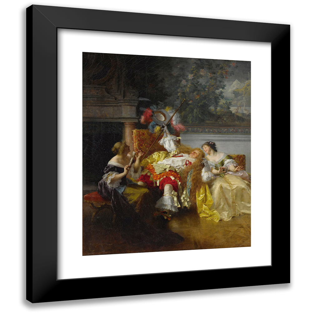 Émile-Antoine Bayard 12x14 Black Modern Framed Museum Art Print Titled ...