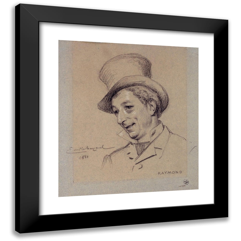 Émile-Antoine Bayard 12x14 Black Modern Framed Museum Art Print Titled ...