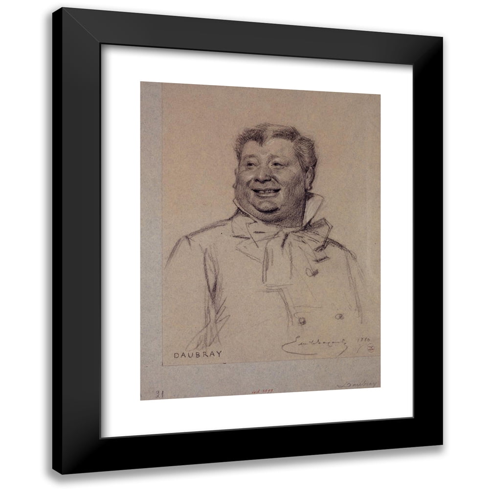 Émile-Antoine Bayard 14x18 Black Modern Framed Museum Art Print Titled ...
