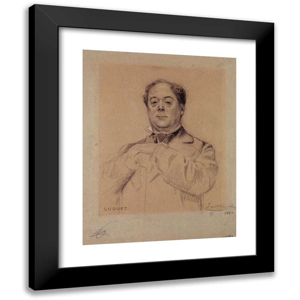 Émile-Antoine Bayard 19x24 Black Modern Framed Museum Art Print Titled ...