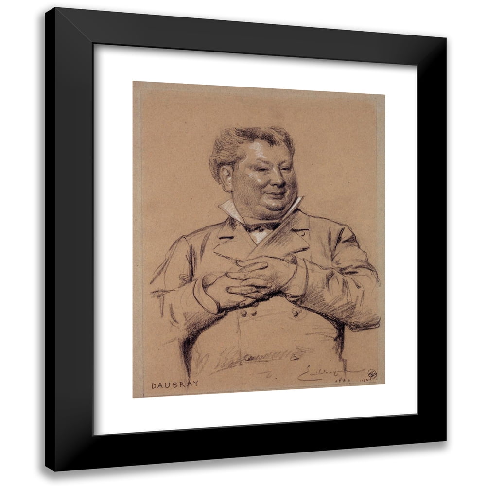 Émile-Antoine Bayard 20x24 Black Modern Framed Museum Art Print Titled ...