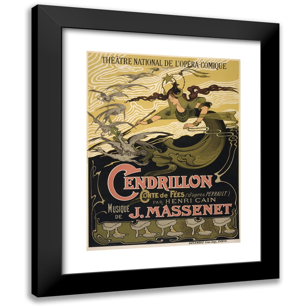 Émile Bertrand 19x24 Black Modern Framed Museum Art Print Titled ...