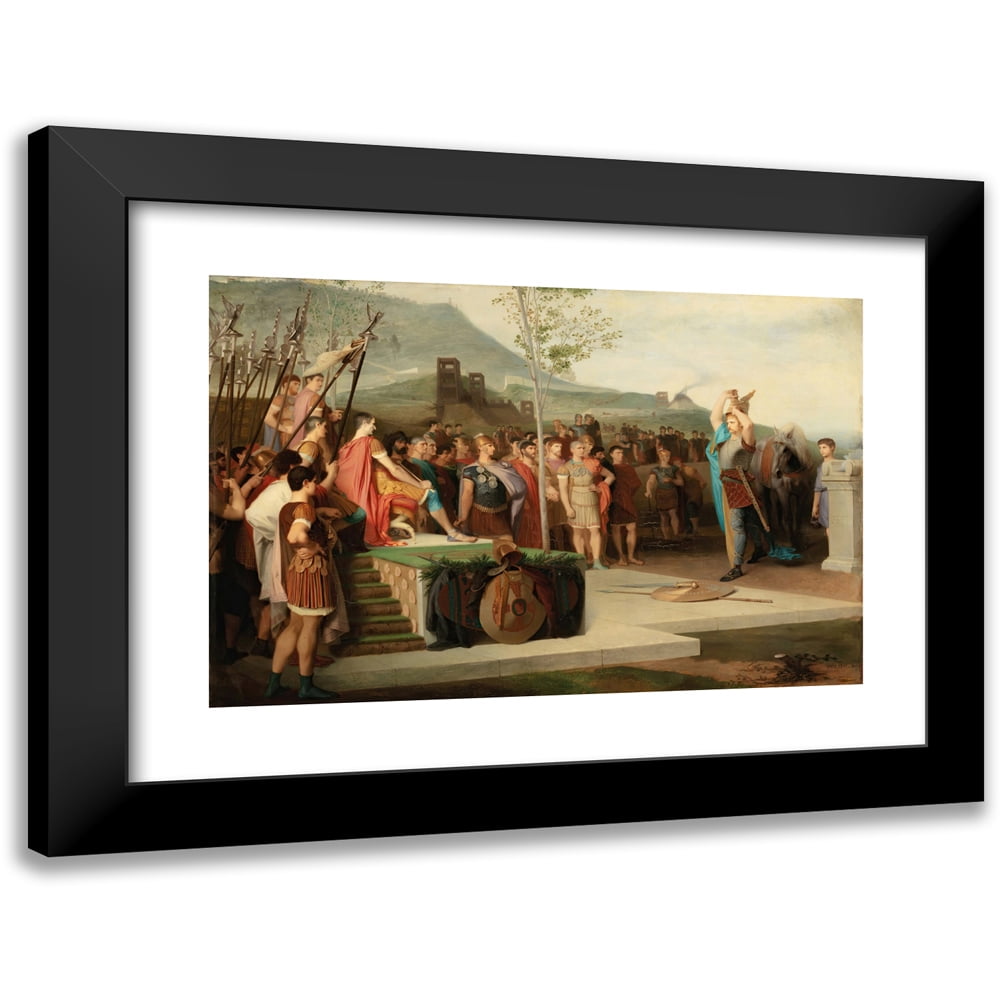 Émile Lévy 24x17 Black Modern Framed Museum Art Print Titled ...
