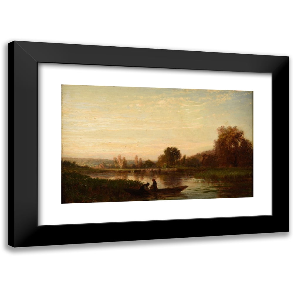 Émile Lambinet 14x11 Black Modern Framed Museum Art Print Titled ...