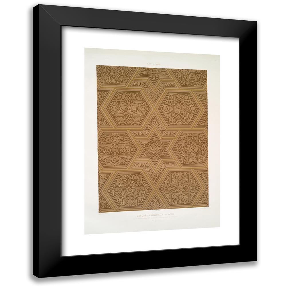 Émile Prisse d'Avennes 11x14 Black Modern Framed Museum Art Print ...