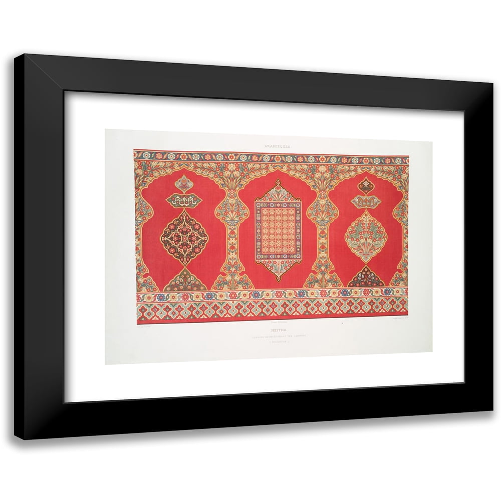 Émile Prisse d'Avennes 14x11 Black Modern Framed Museum Art Print ...