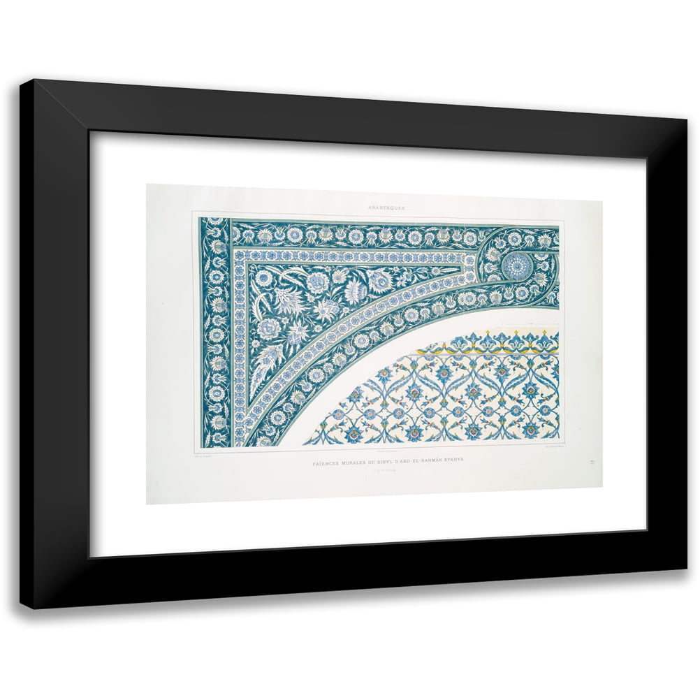 Émile Prisse d'Avennes 14x11 Black Modern Framed Museum Art Print ...